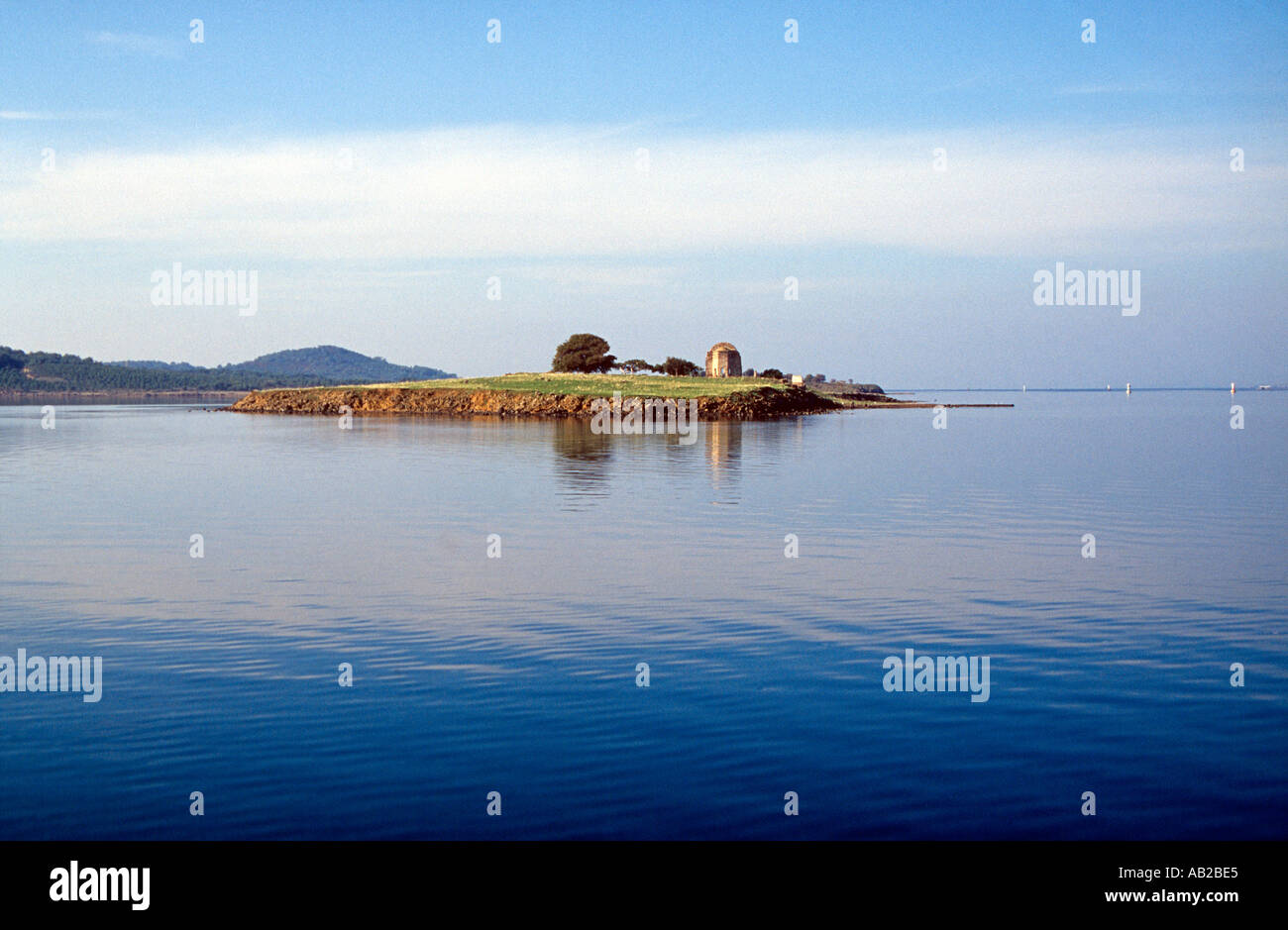 Island with old structure Ayvalik Turkey Stock Photo - Alamy
