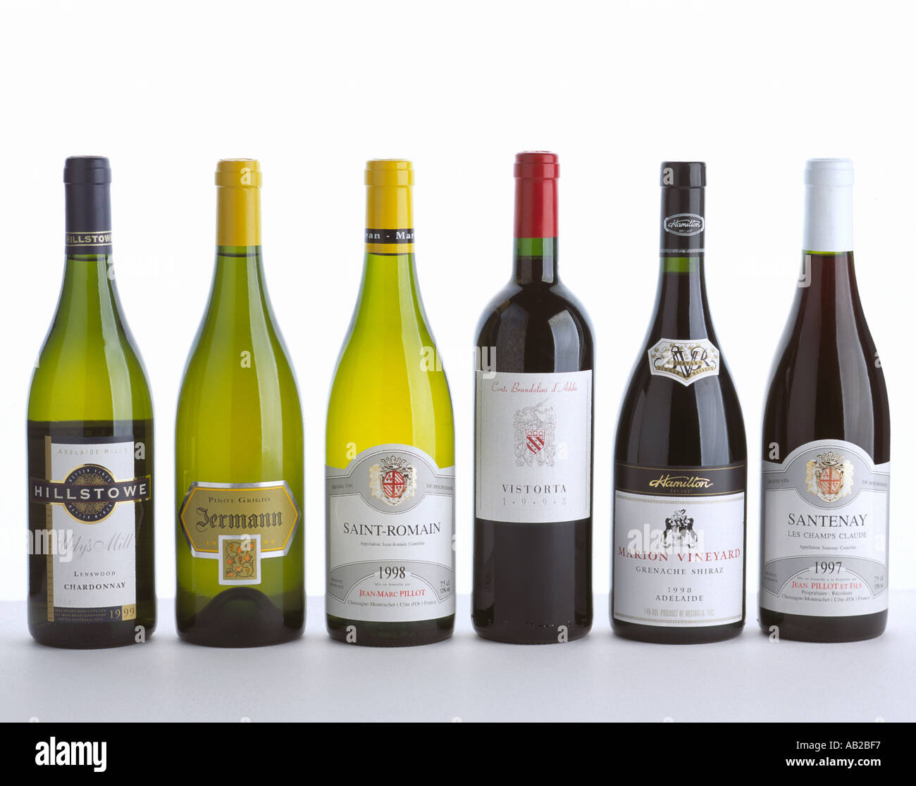 bottles of wine Stock Photo - Alamy
