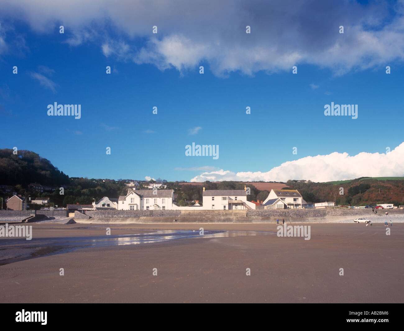 Pendine village hi-res stock photography and images - Alamy