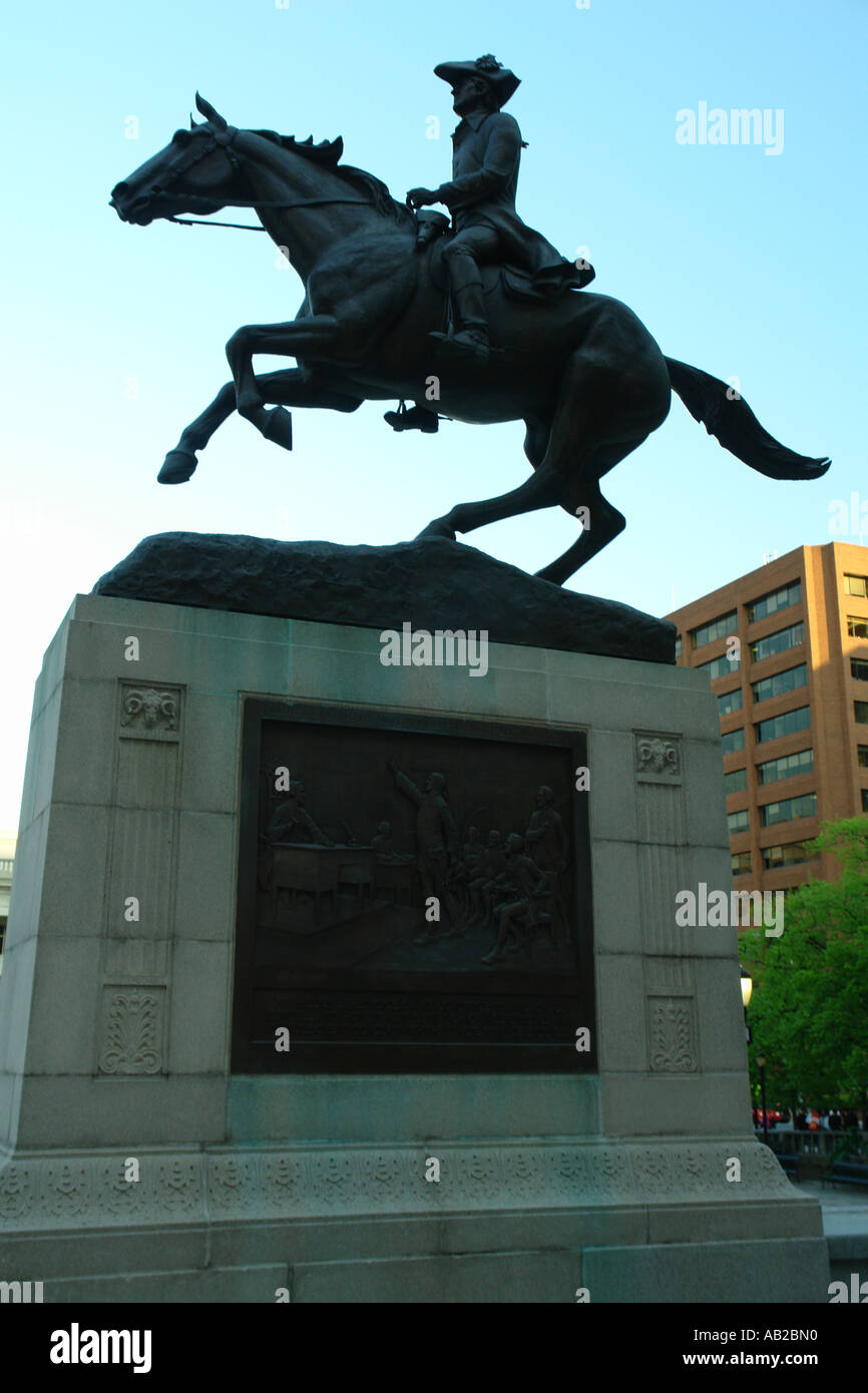 Caesar rodney statue hi-res stock photography and images - Alamy