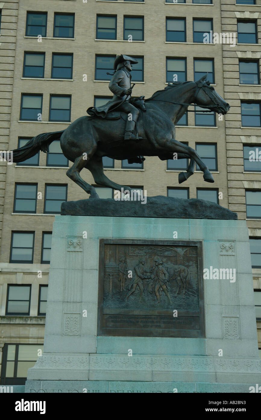 Caesar rodney statue hi-res stock photography and images - Alamy