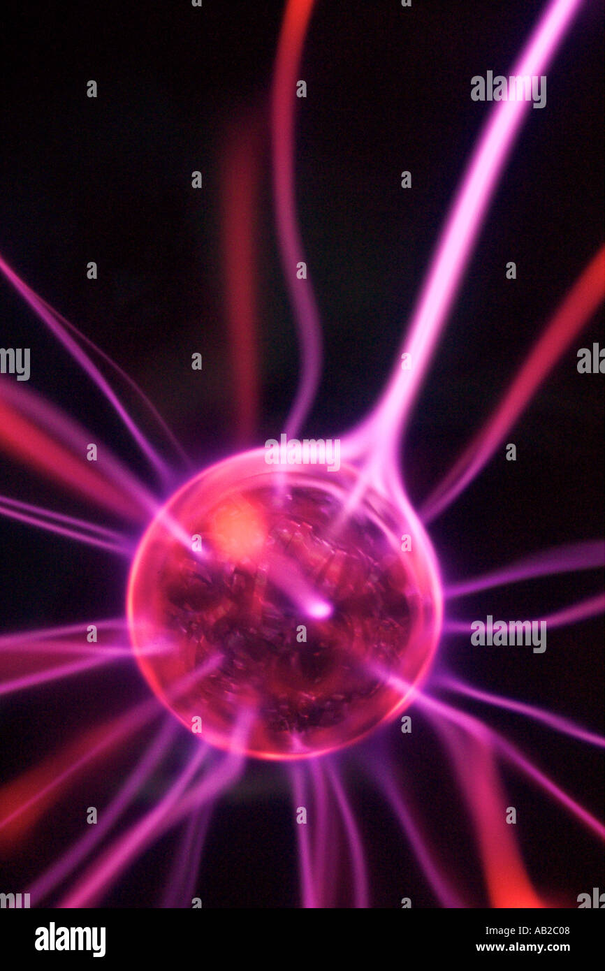 Electric light rays Stock Photo - Alamy