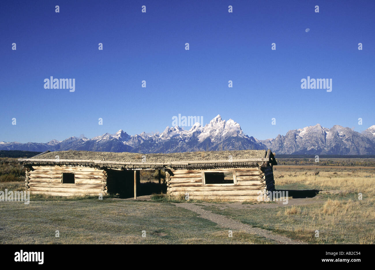Old building grand teton hi-res stock photography and images - Alamy