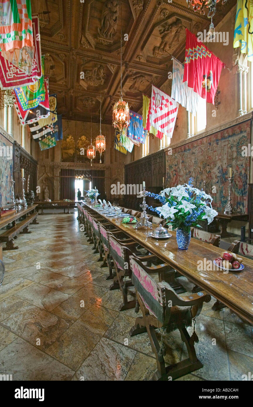 Dining Room and table settings at Hearst Castle America s Castle San ...