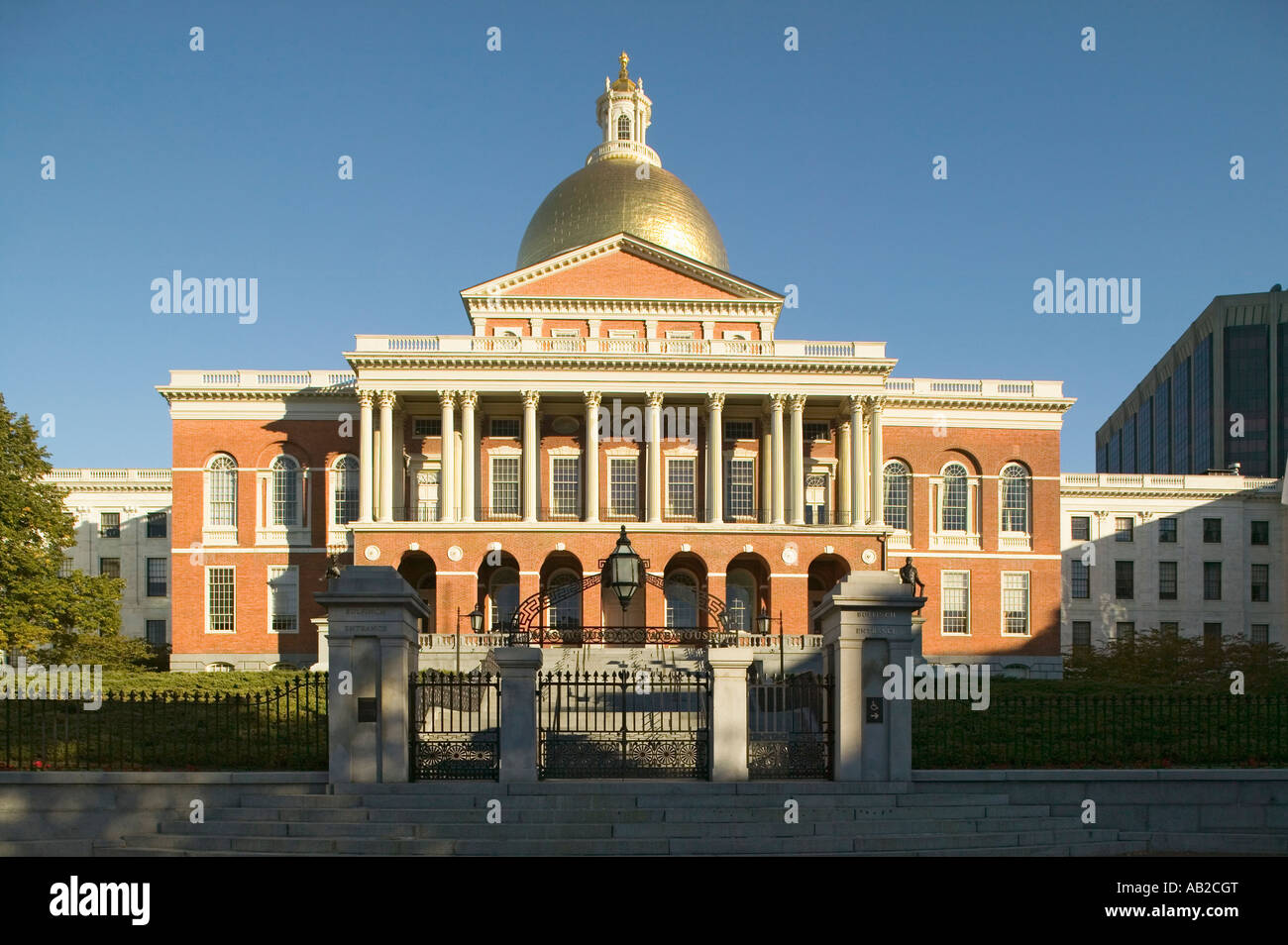 The Old State House for the Commonwealth of Massachusetts State Capitol ...