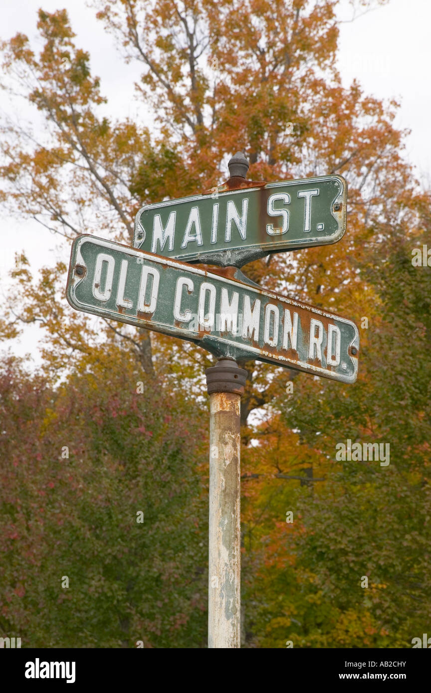 Main street america usa new england hi-res stock photography and images ...