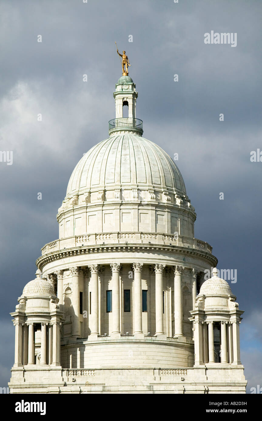 State Capital building of Providence Rhode Island Stock Photo - Alamy