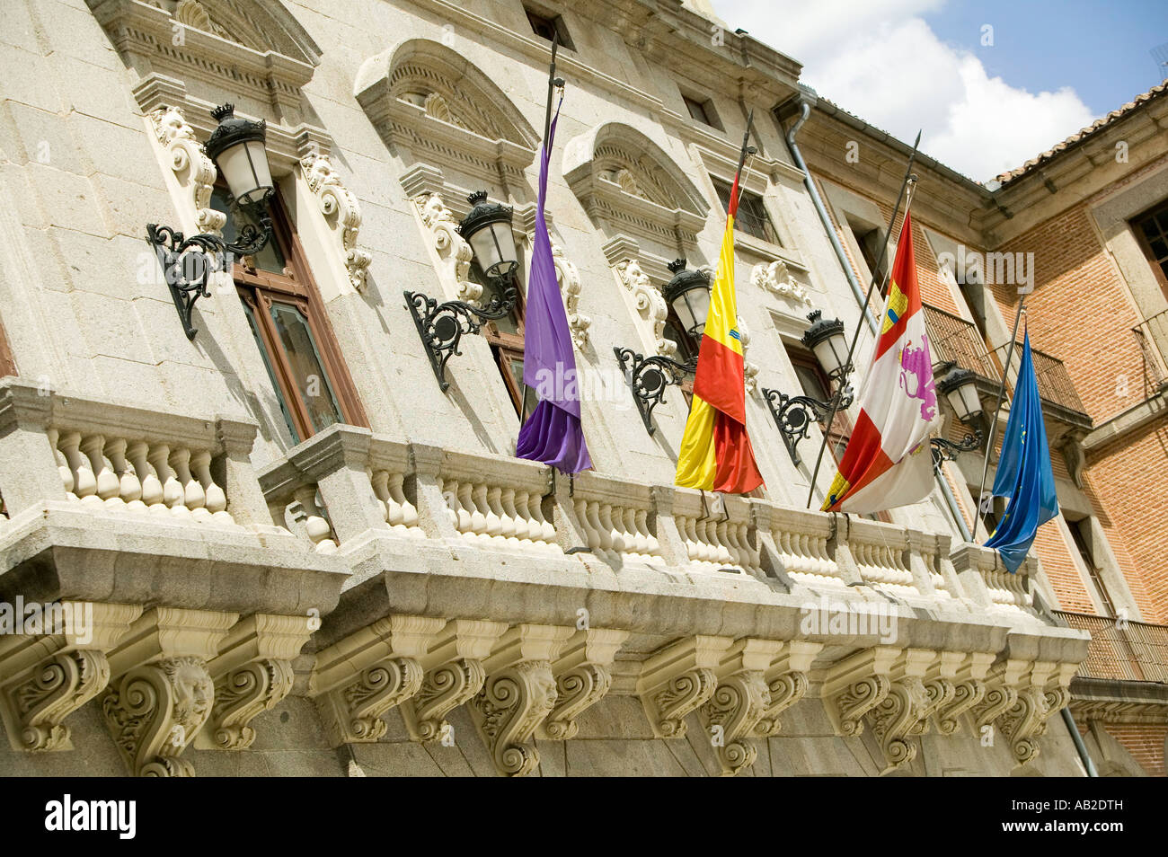 Castilian flag hi-res stock photography and images - Alamy