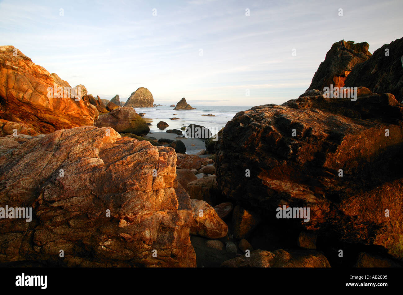 Harris Beach near Sunset Boardman State Park Southern Oregon Coast ...