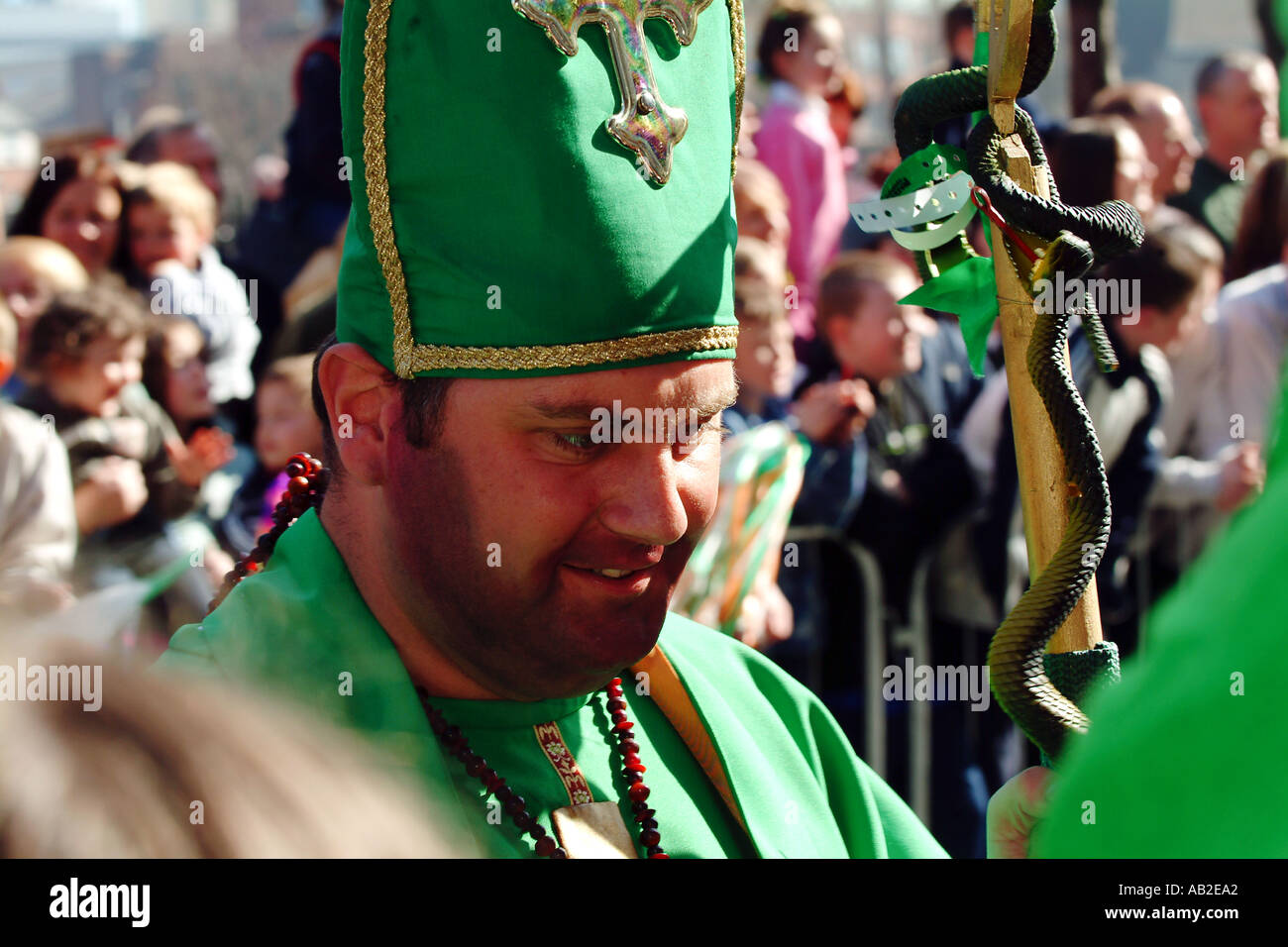 st patricks day dublin 2003 Stock Photo - Alamy