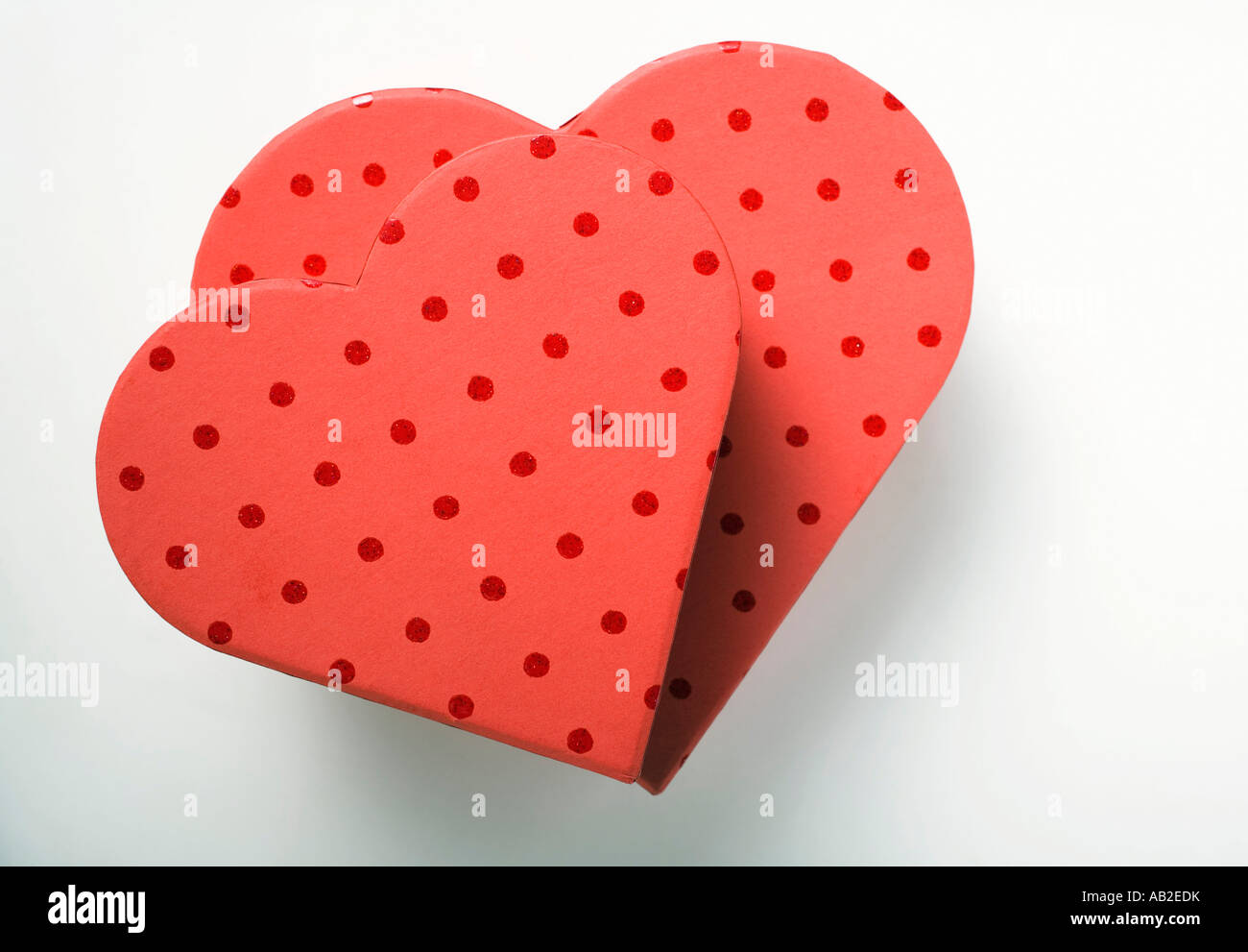Two red heart shaped boxes FoodCollection Stock Photo - Alamy