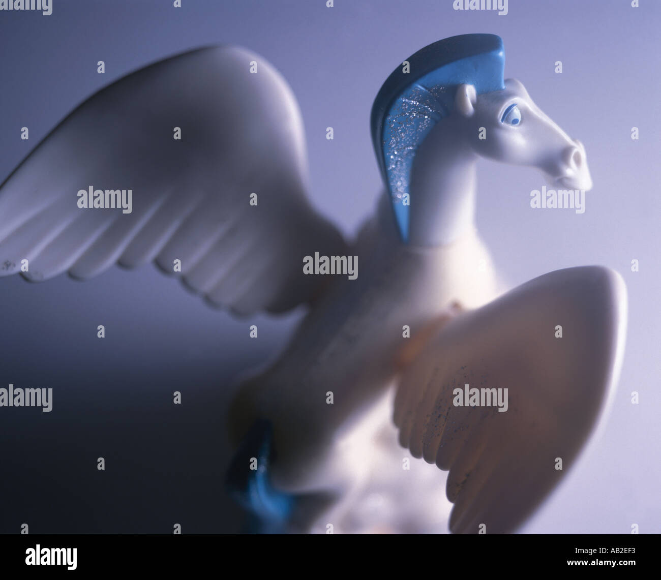 Toy pegasus figure Stock Photo - Alamy
