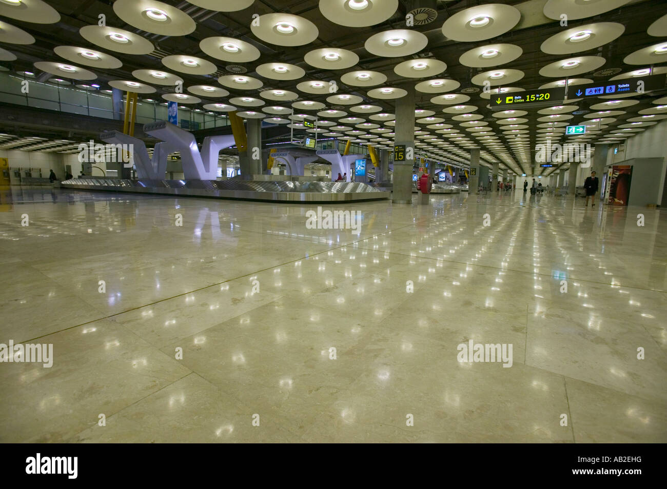 Interior view of Madrid Barajas Airport MAD Spain s busiest airport ...