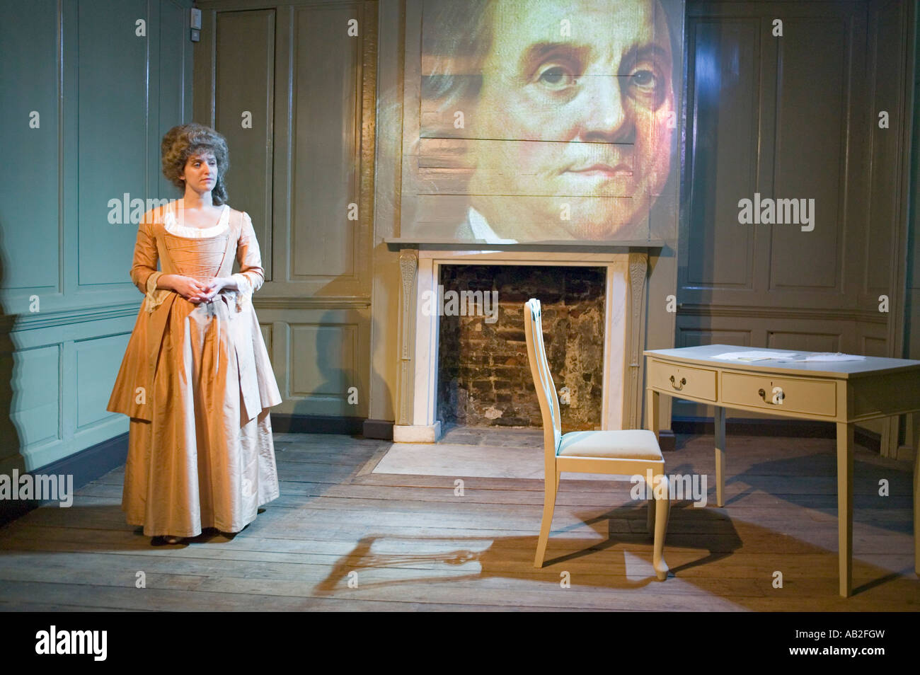 Franklin house hi-res stock photography and images - Alamy