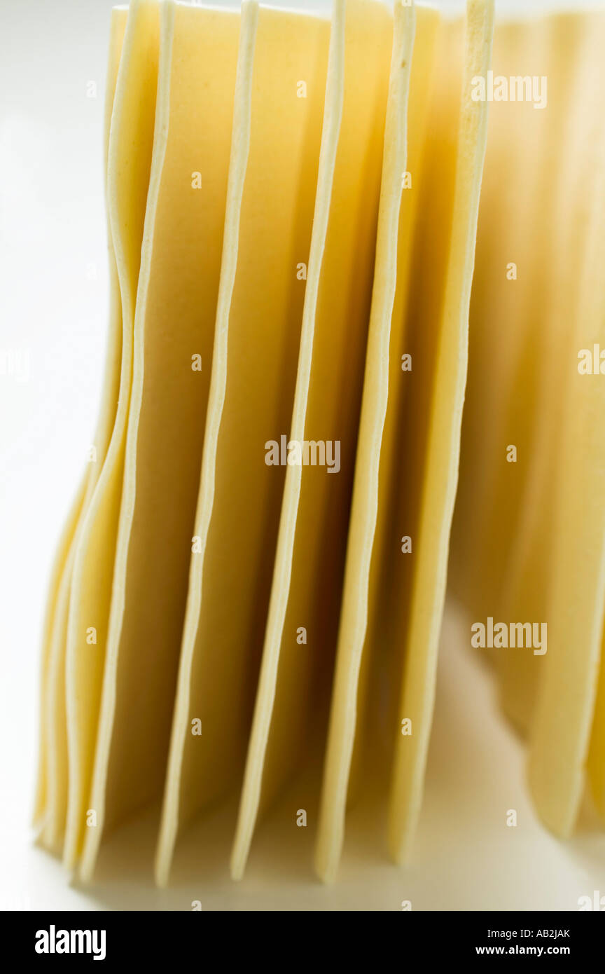 Sheets of lasagne FoodCollection Stock Photo - Alamy