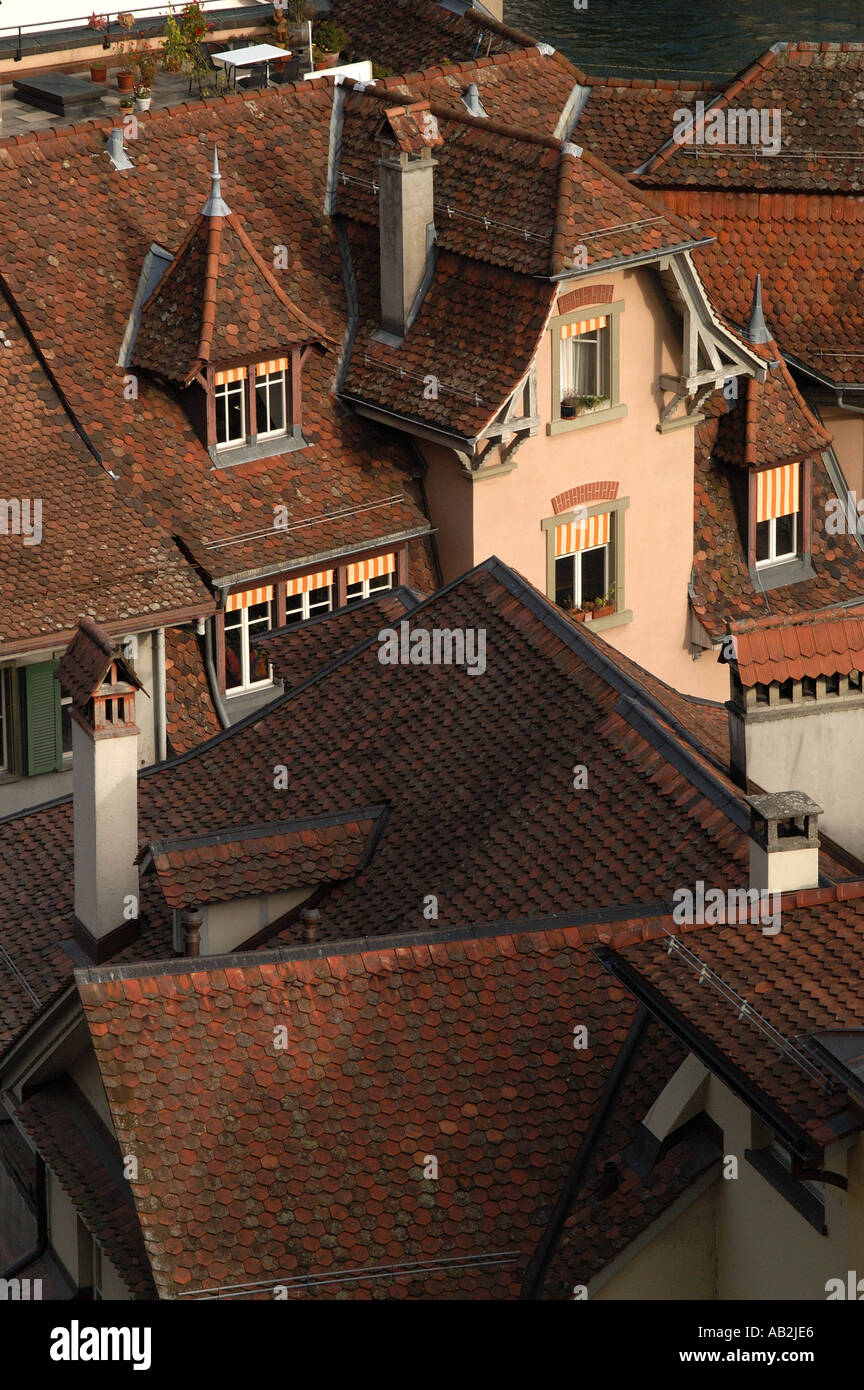 Rooftops Bern Switzerland Stock Photo - Alamy
