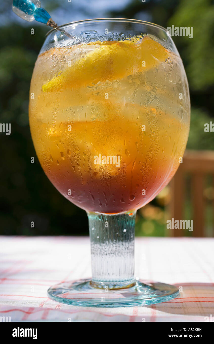 Rum and tonic FoodCollection Stock Photo - Alamy