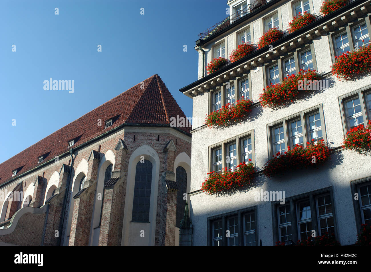 Street scene Munich Germany Stock Photo - Alamy