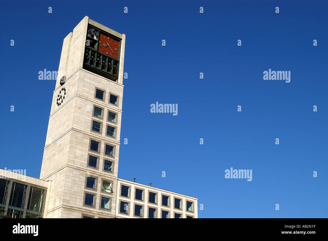 Modern architecture Stuttgart Germany Stock Photo - Alamy