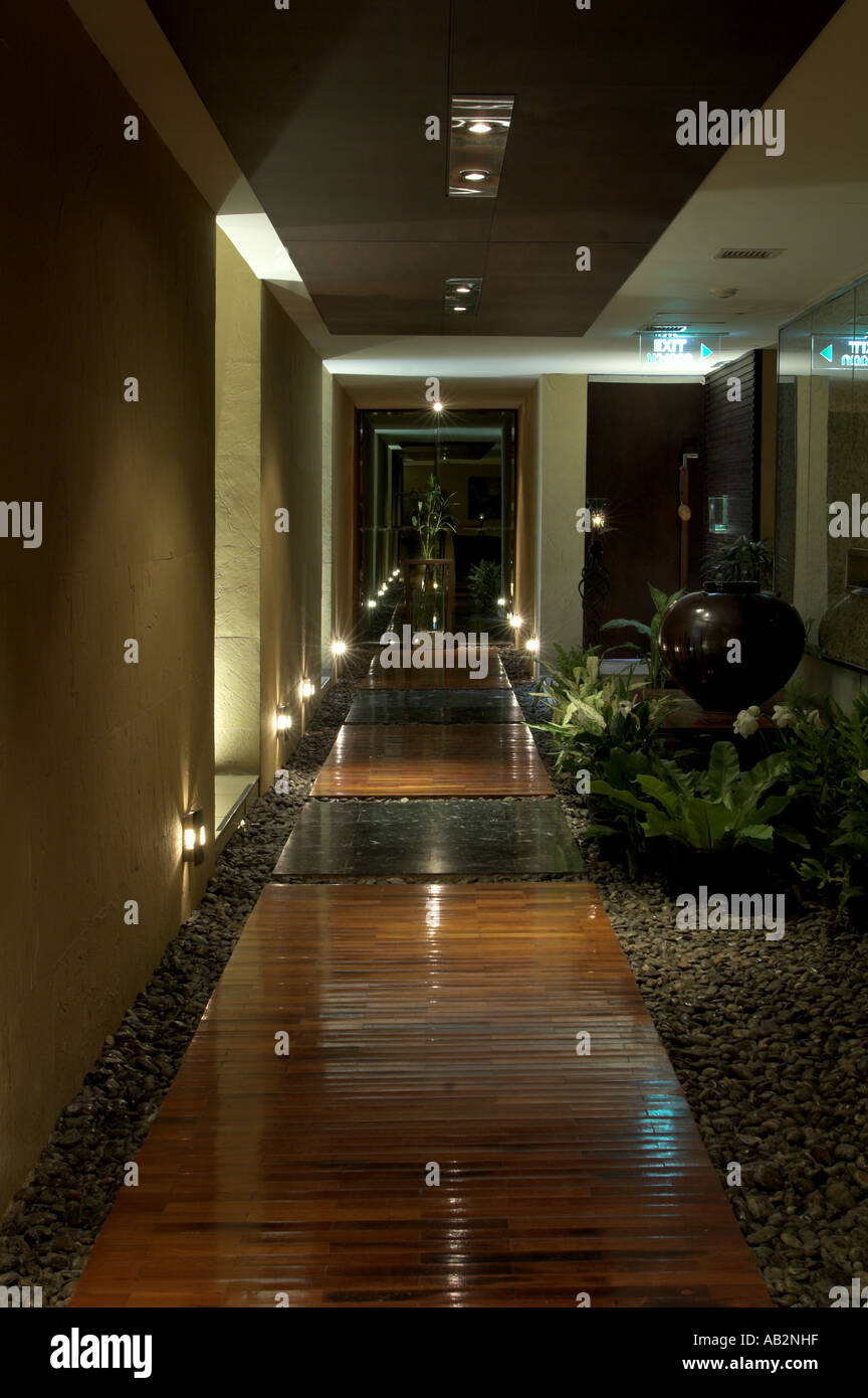 Banyan Tree Spa Stock Photo - Alamy