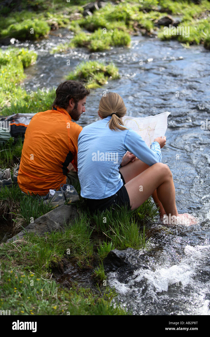 Oregon trail map hi-res stock photography and images - Alamy