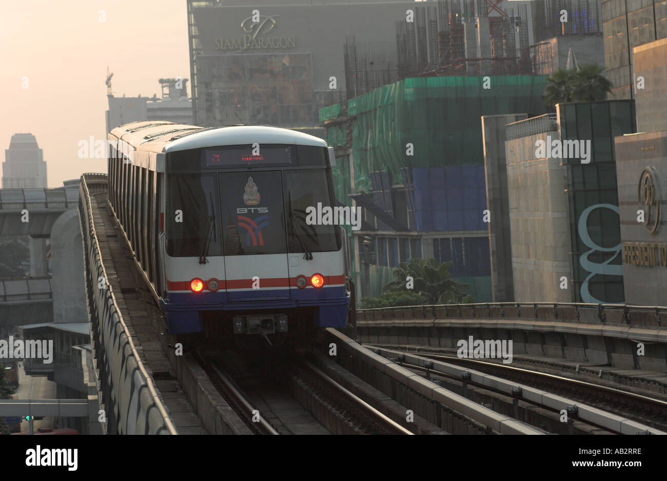 Sky train in Bangkok, Thailand Stock Photo - Alamy