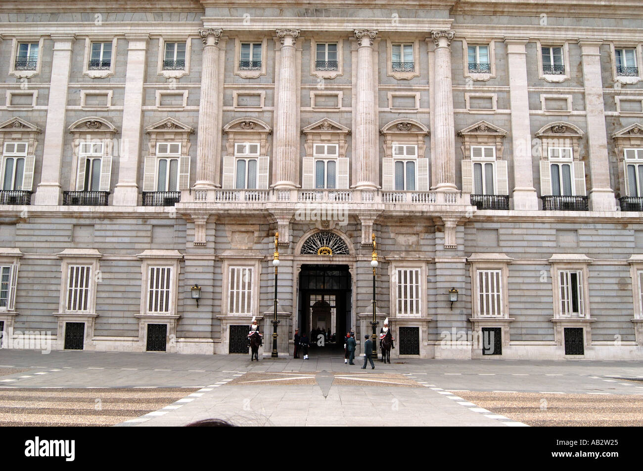 Palacio Real Madrid Spain Stock Photo - Alamy