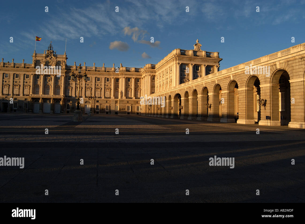 Palacio Real Madrid Spain Stock Photo - Alamy