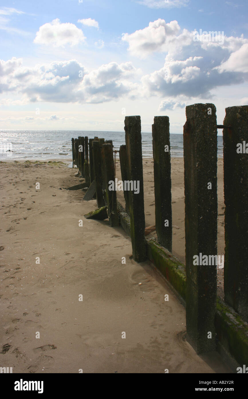 Groynes beach ireland hi-res stock photography and images - Alamy