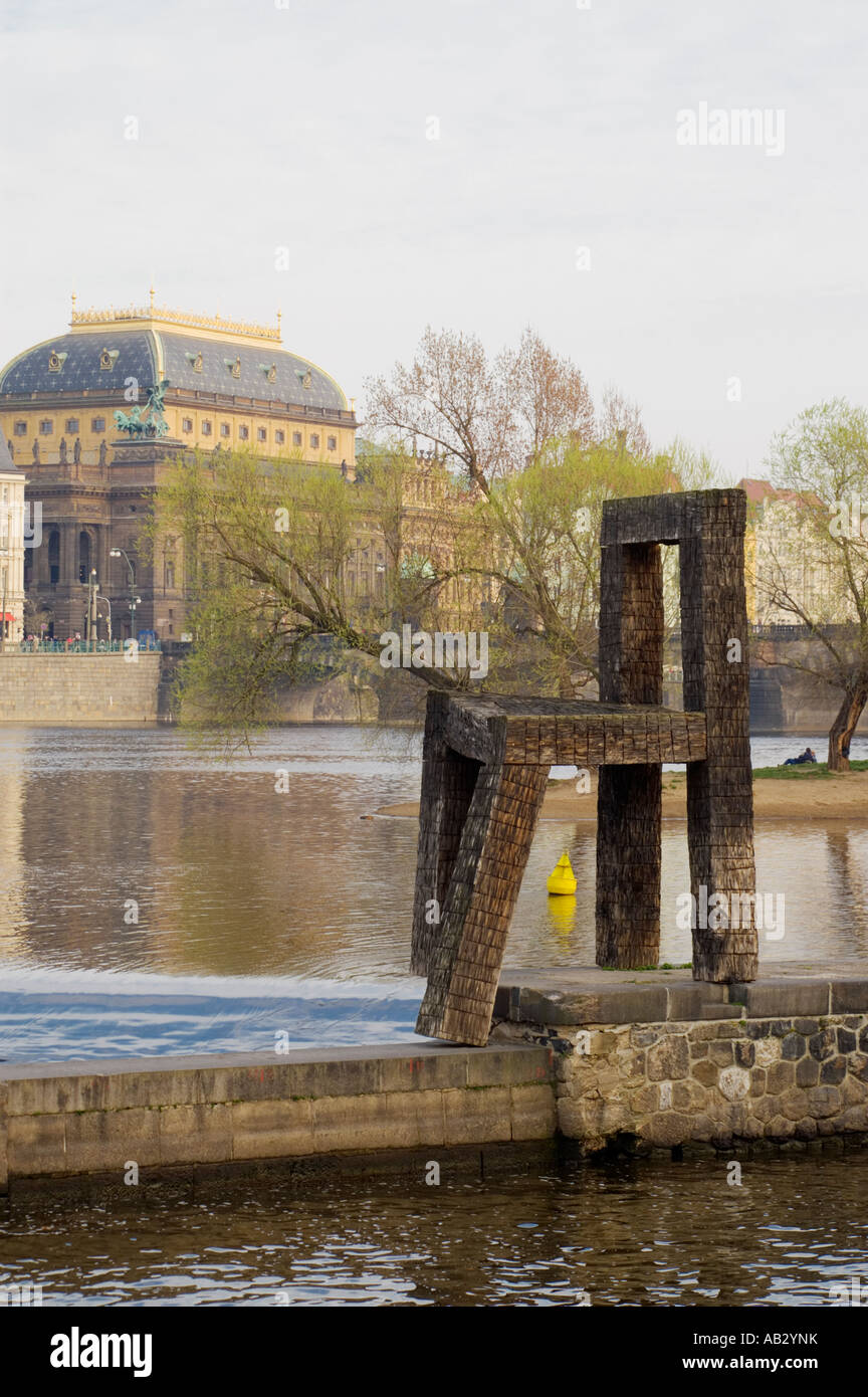 Modern art in Prague Stock Photo - Alamy