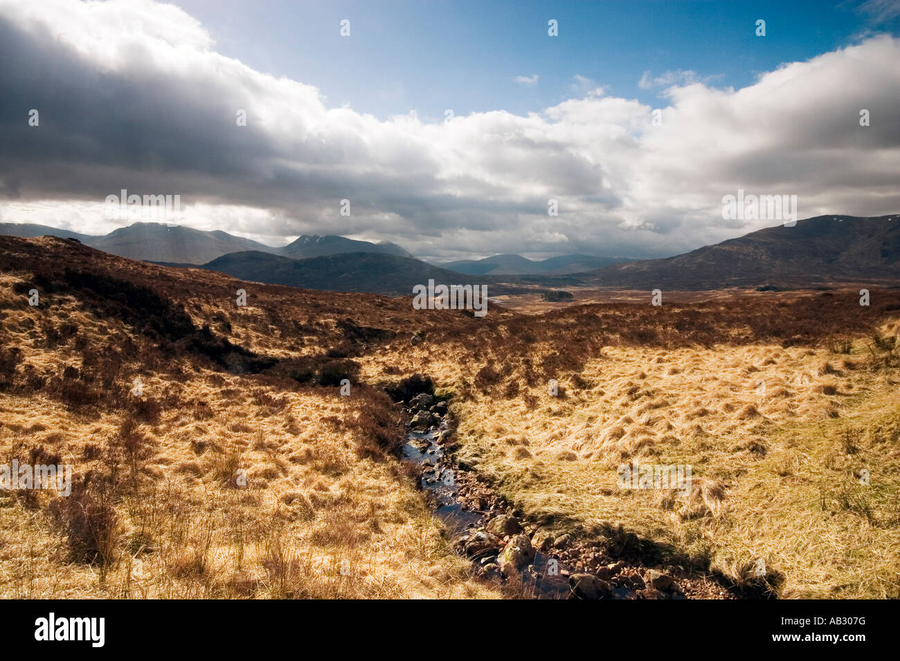 Rannoch Moor The Highlands Scotland Stock Photo - Alamy