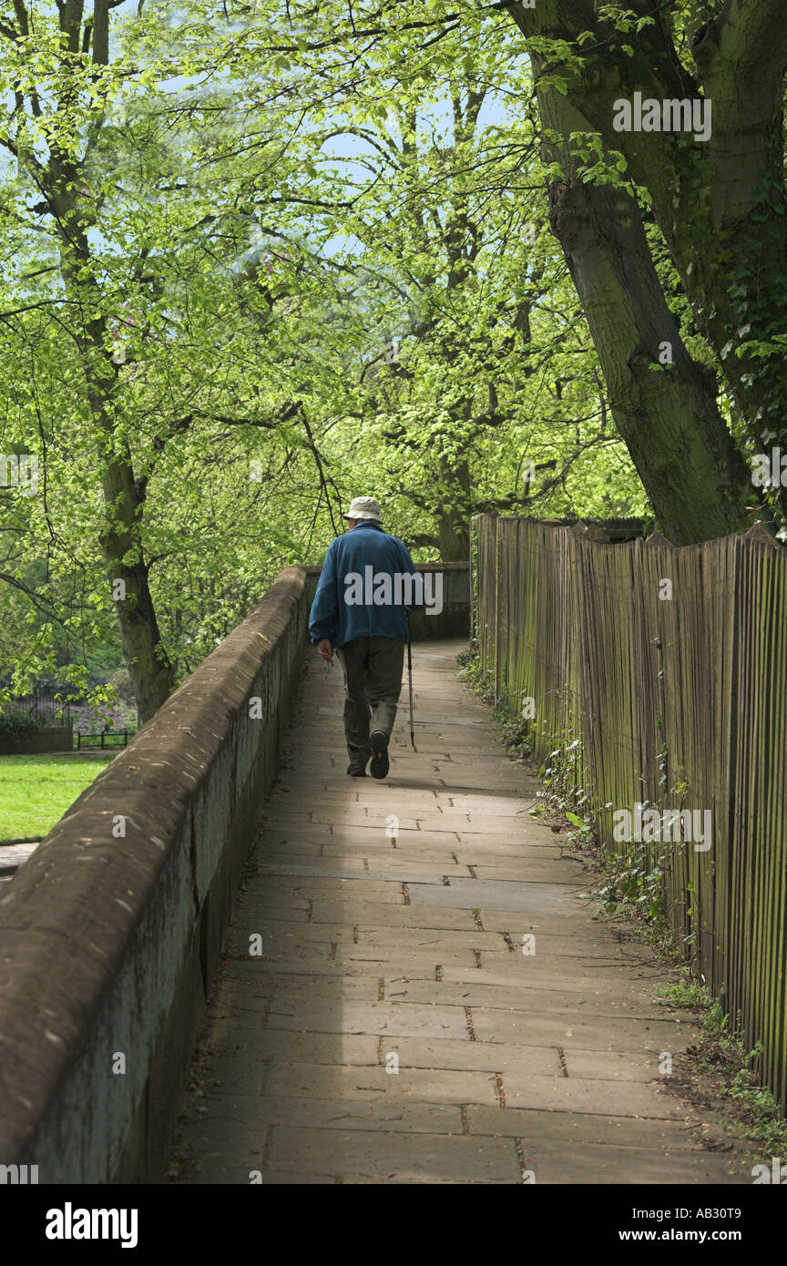 Taking stroll around city walls hi-res stock photography and images - Alamy