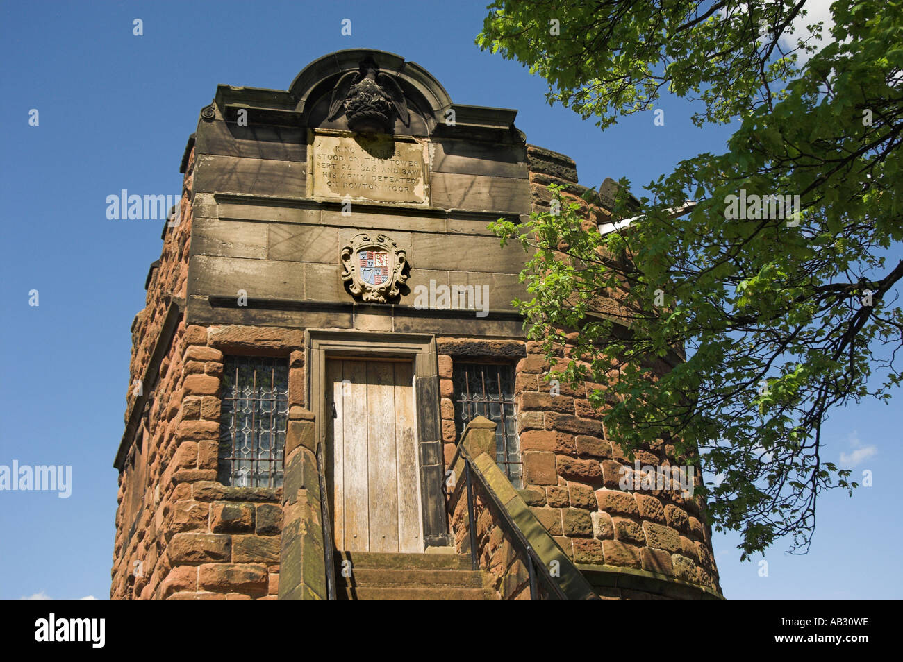 The Phoneix Tower, a medieval structure, within Chester City Walls ...