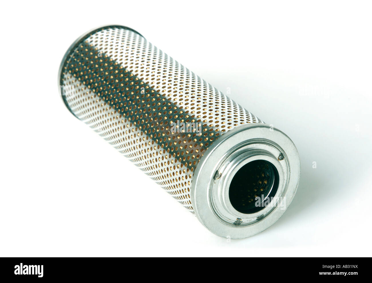 Close up of a air filter isolated on white background Stock Photo - Alamy