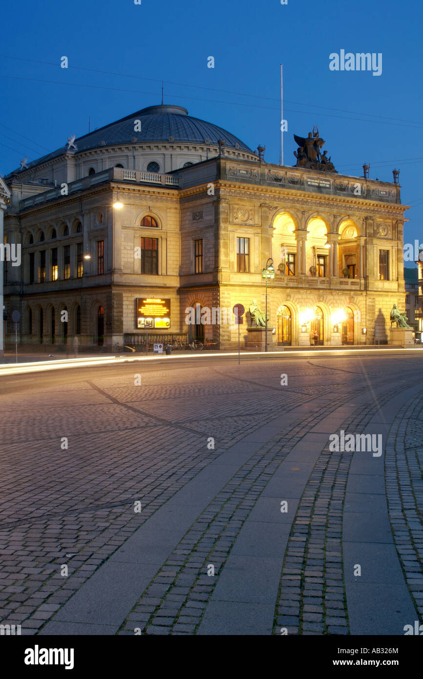 The Royal Theatre (Kongelige Teater) in Copenhagen Denmark Stock Photo ...