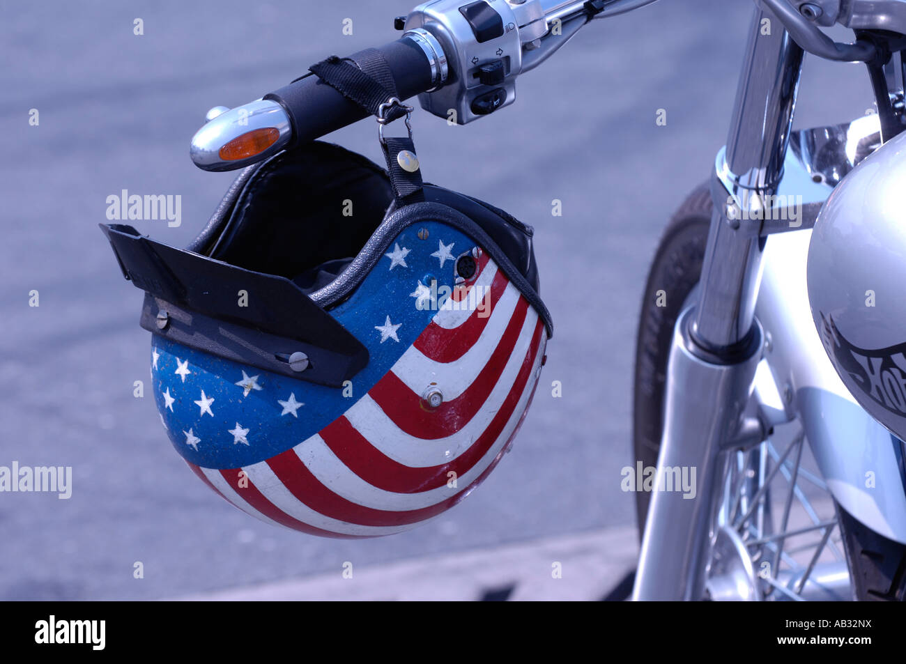 helmet stars and stripes retro seventies easy rider americana american ...