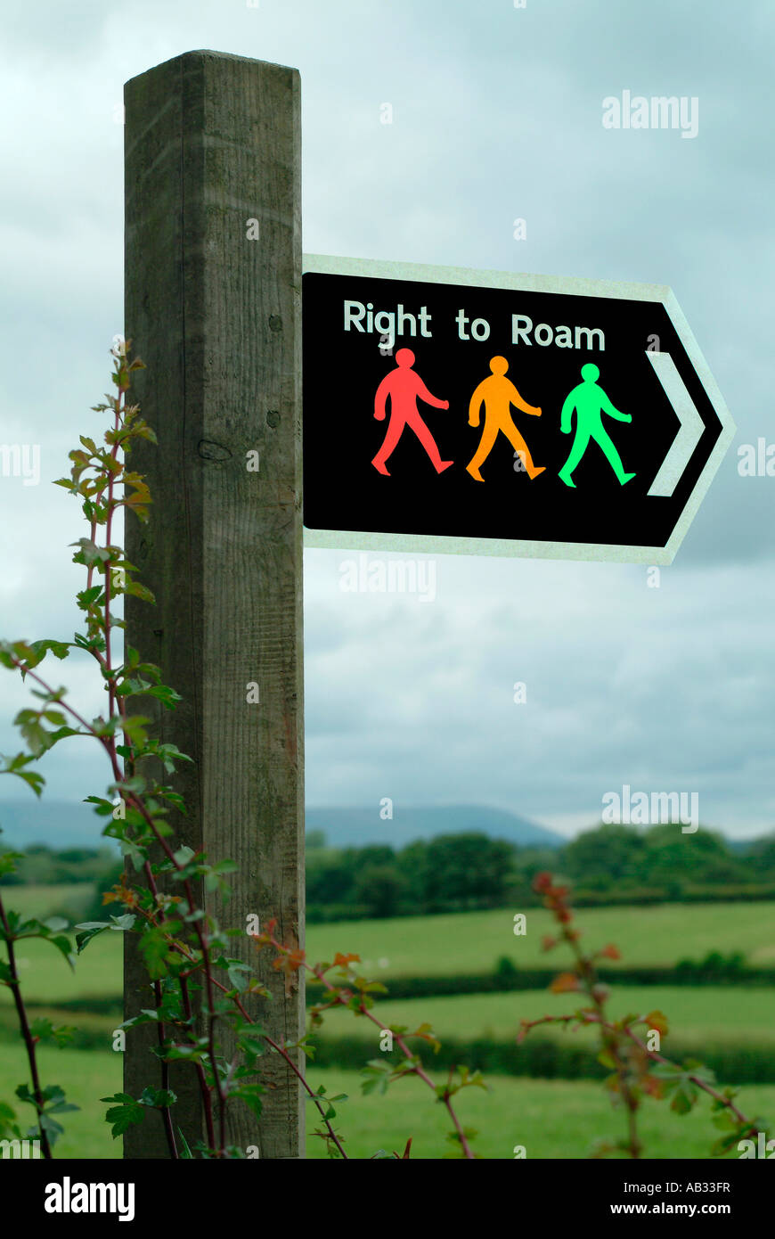 Right to Roam Stock Photo - Alamy