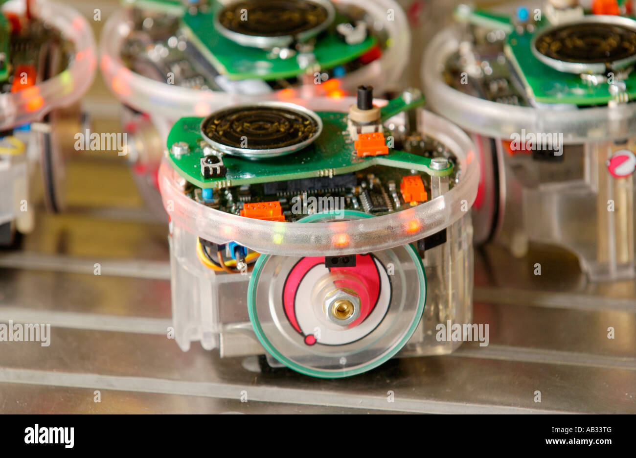 Miniature robots used to study how aritificial culture emerges within a ...