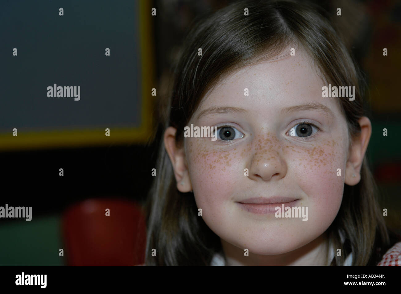 girl female kid child smile smiling happy fair white caucasian content ...