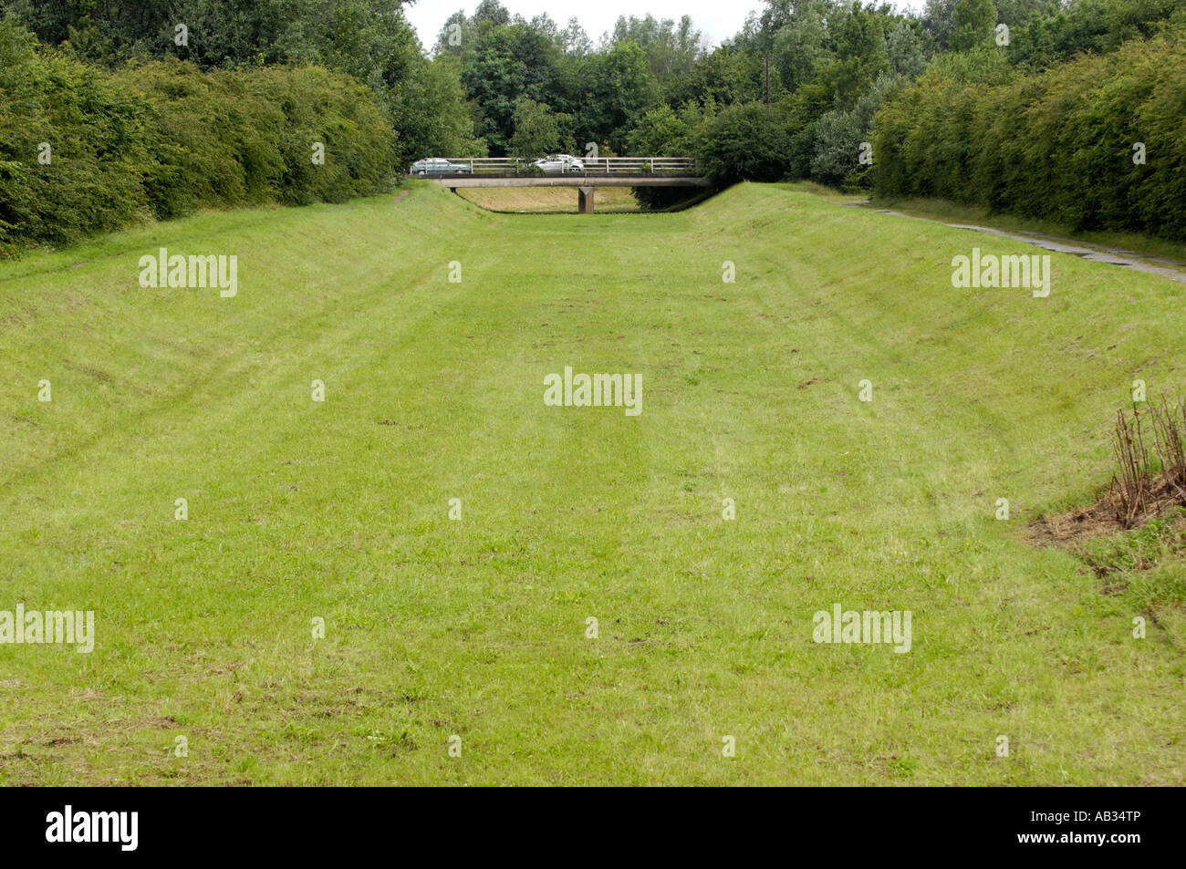 Flood Overflow in Didsbury Stock Photo - Alamy