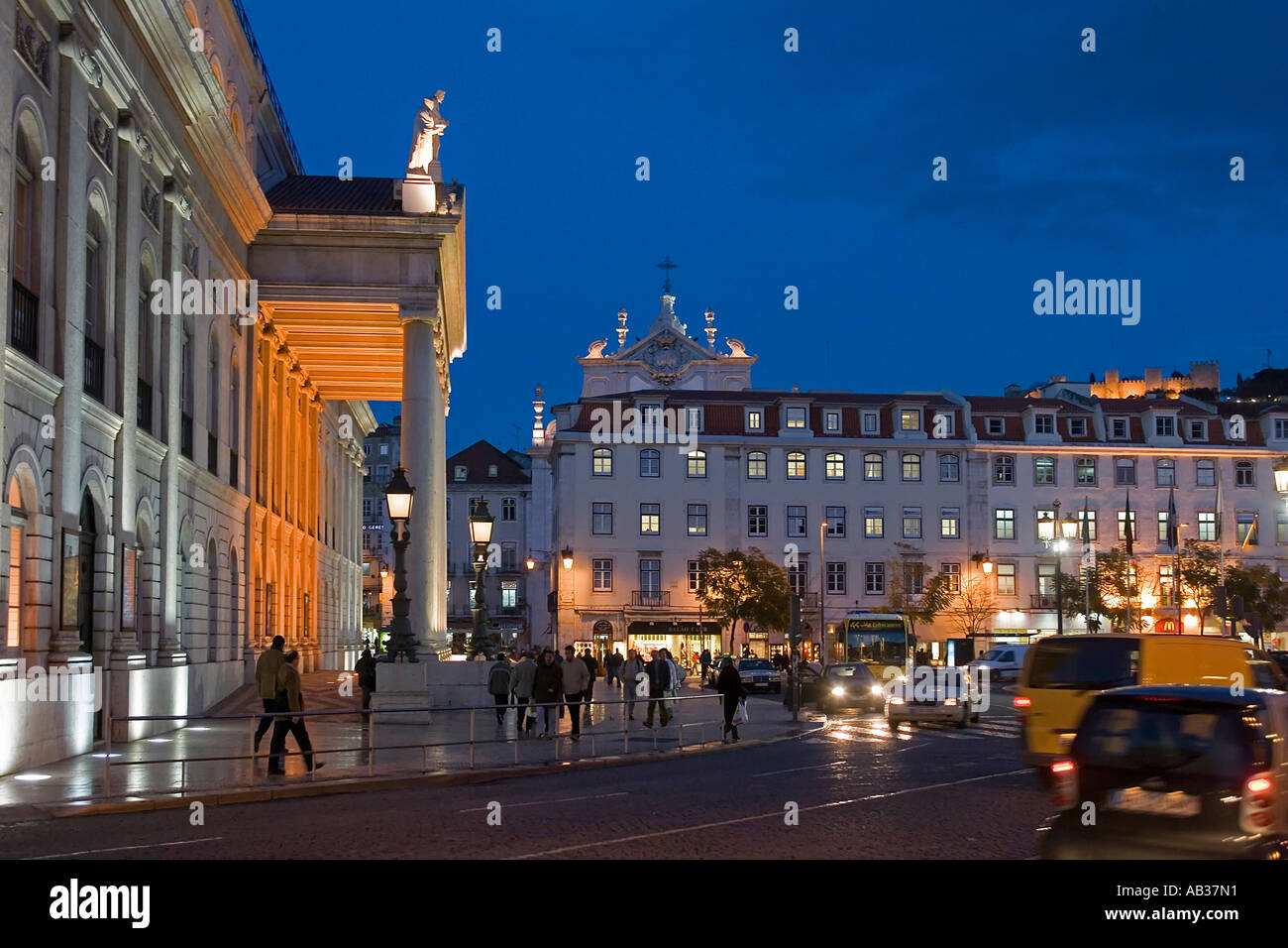 National theater d maria ii hi-res stock photography and images - Alamy