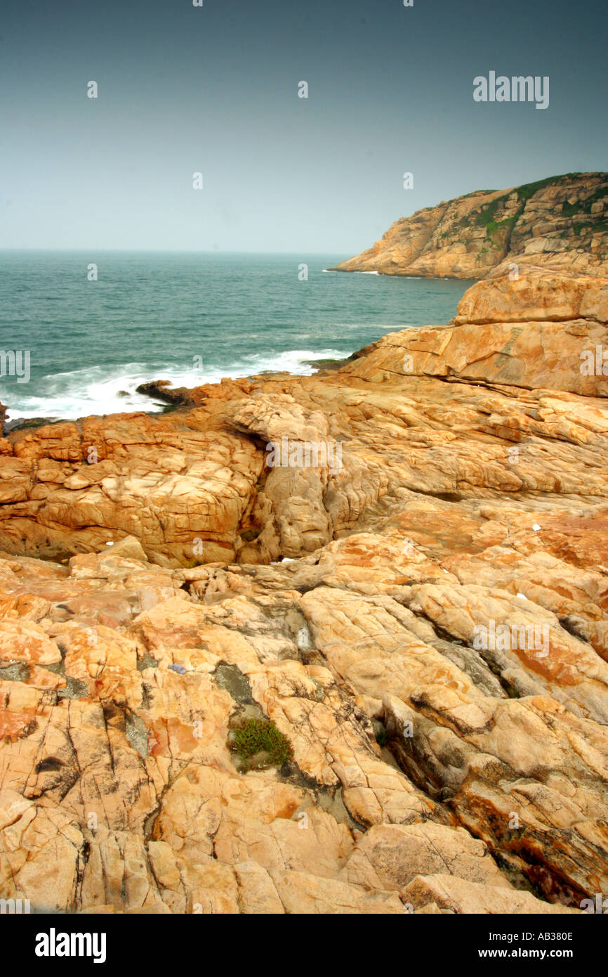 Stone beach in thailand relax restore travel Stock Photo - Alamy