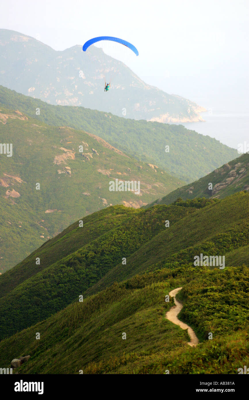paraglider in China Stock Photo - Alamy