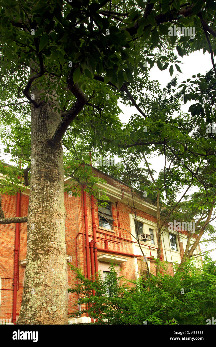 old brick house ghost house Stock Photo - Alamy