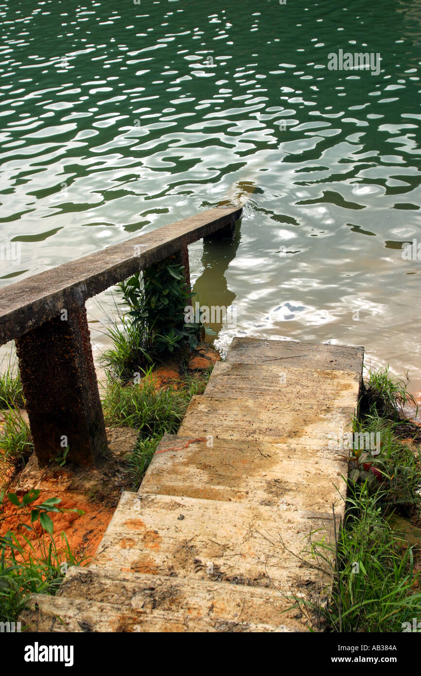 Landscape of ghost river Stock Photo - Alamy