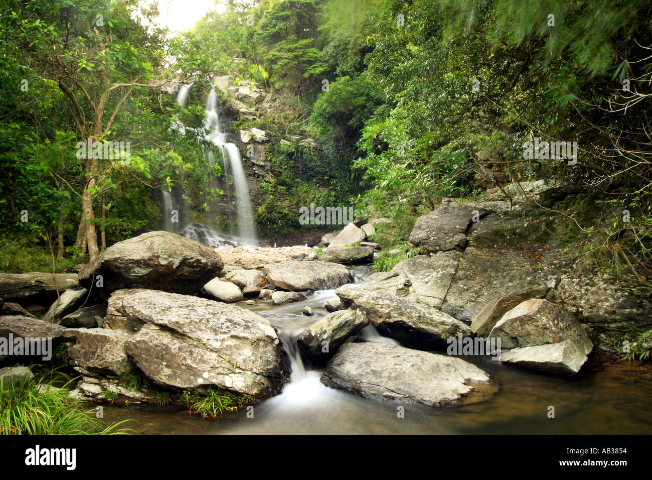 Waterfall in China Beijing Stock Photo - Alamy