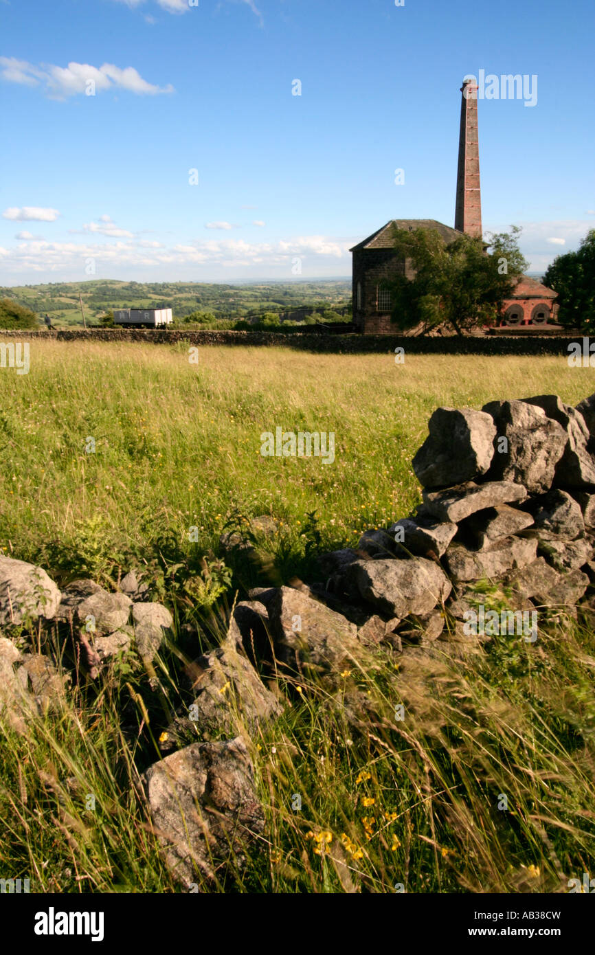 Middleton top steam winding engine III, derbyshire Stock Photo - Alamy