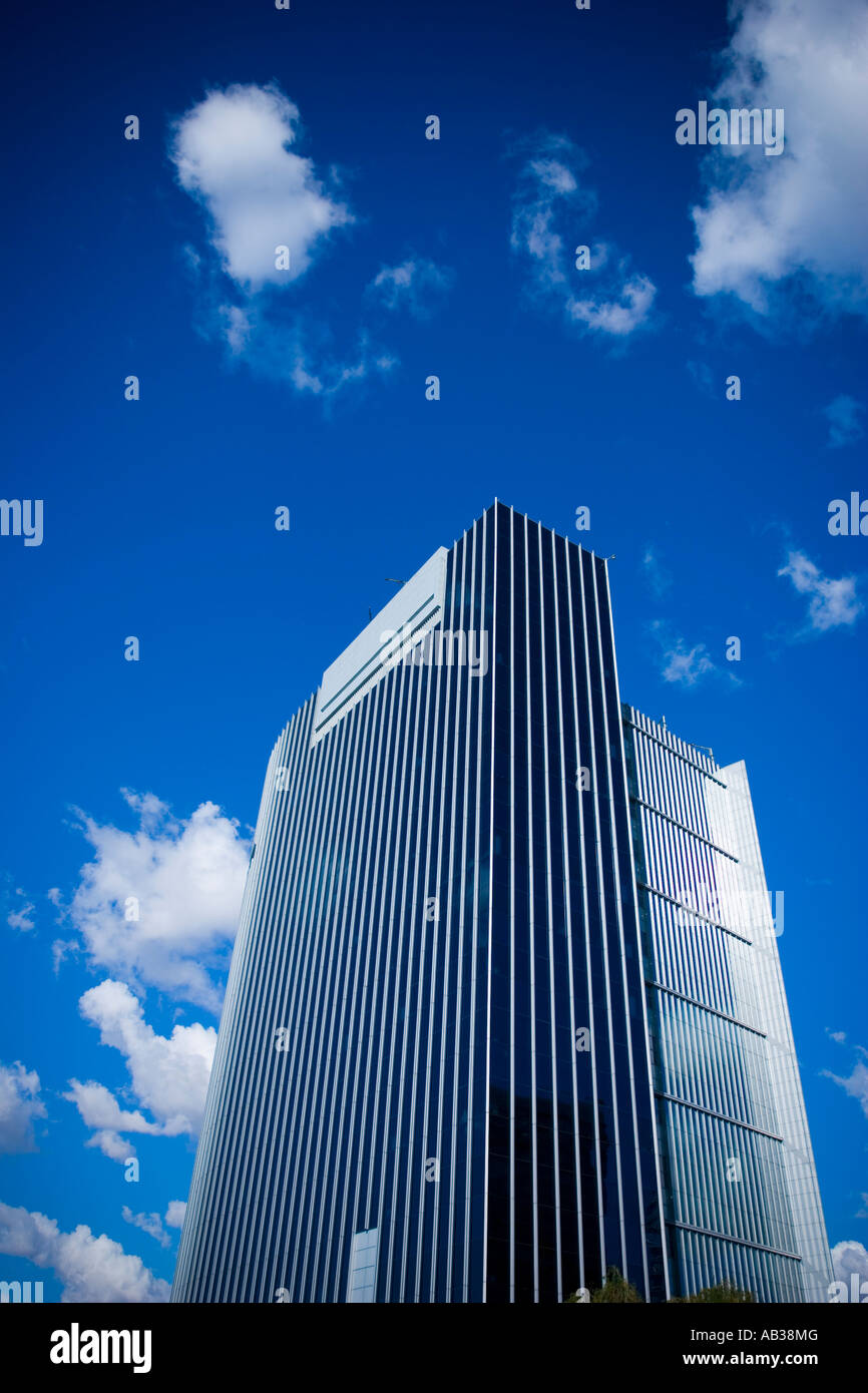 Modern corporate building with a sky as background Stock Photo - Alamy