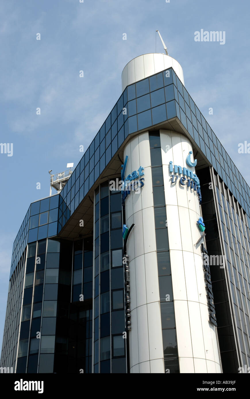 Inmarsat Ventures building Old Street in the City of London Stock Photo ...