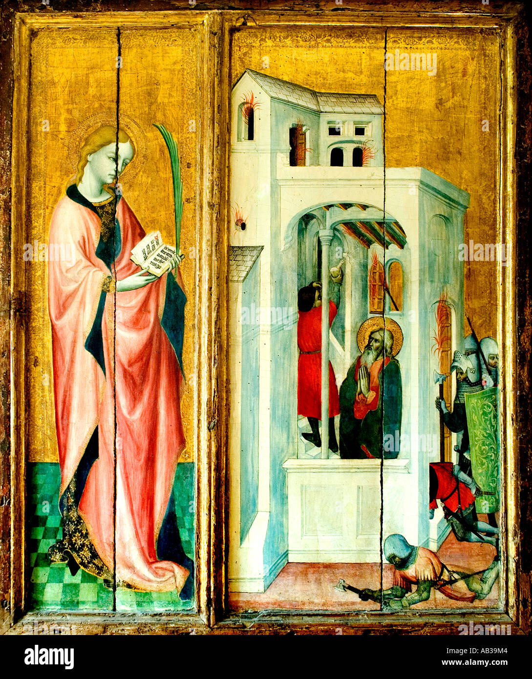 Provence Le Retable de Thouzon 1410 Vaucluse Stock Photo - Alamy